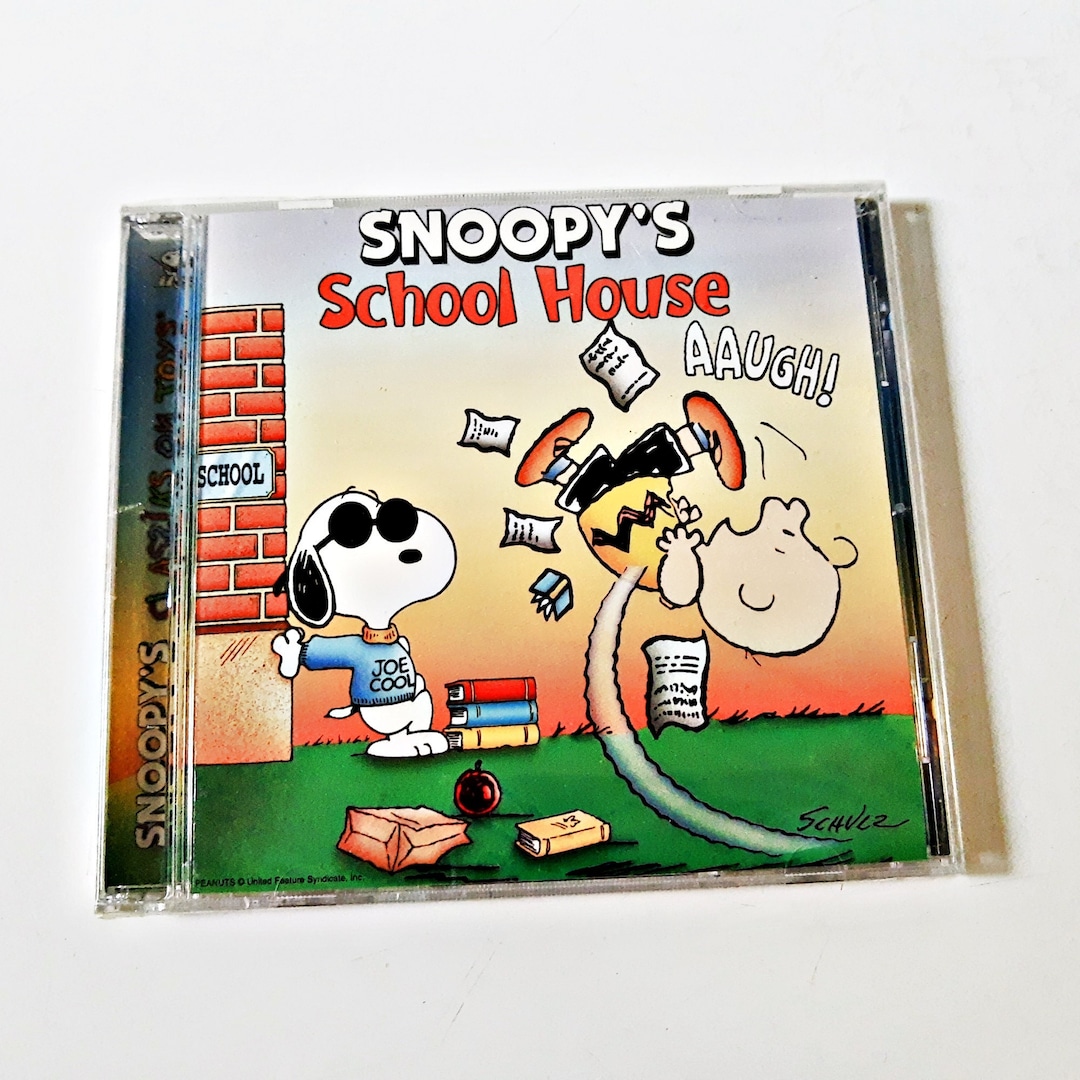 Snoopy School House, Classiks on Toys, Music Disc, Peanuts United ...