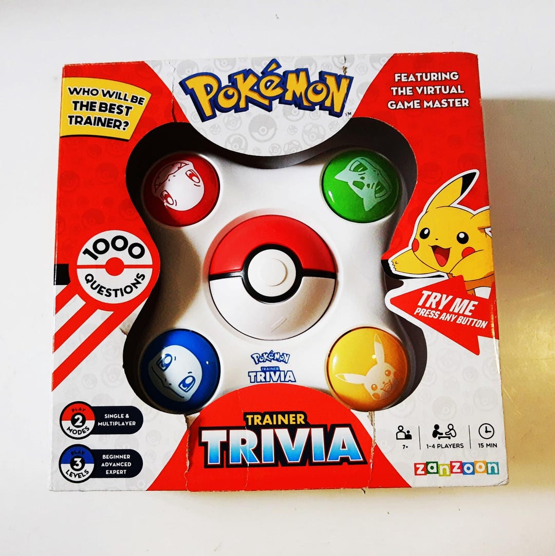 Pokemon Trainer Trivia Featuring the Virtual Game Master Explains Rules ...