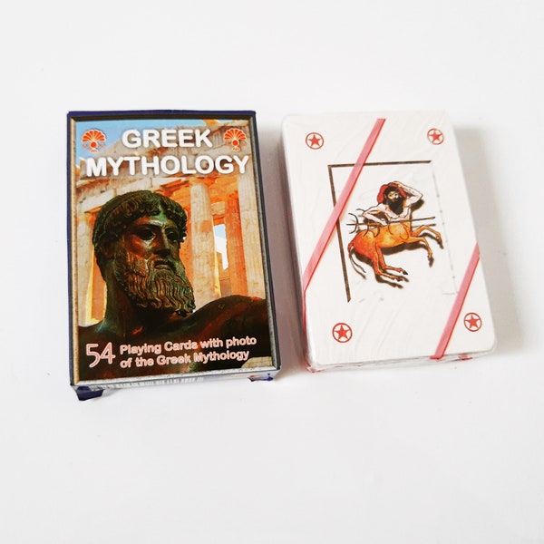 Greek Playing Cards - Etsy
