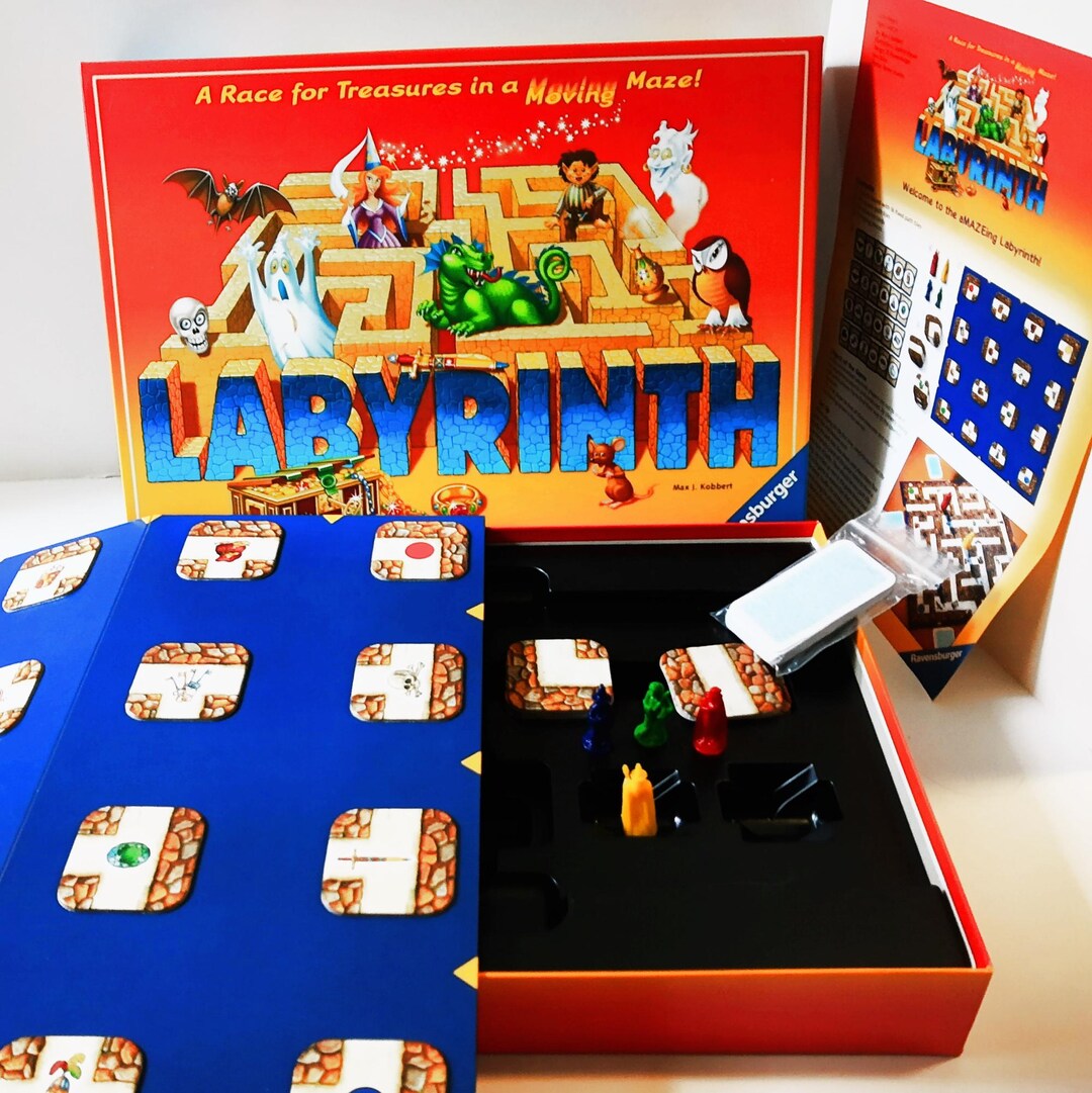 Labyrinth Moving Maze Vintage Board Game by Ravensburger, Search for ...