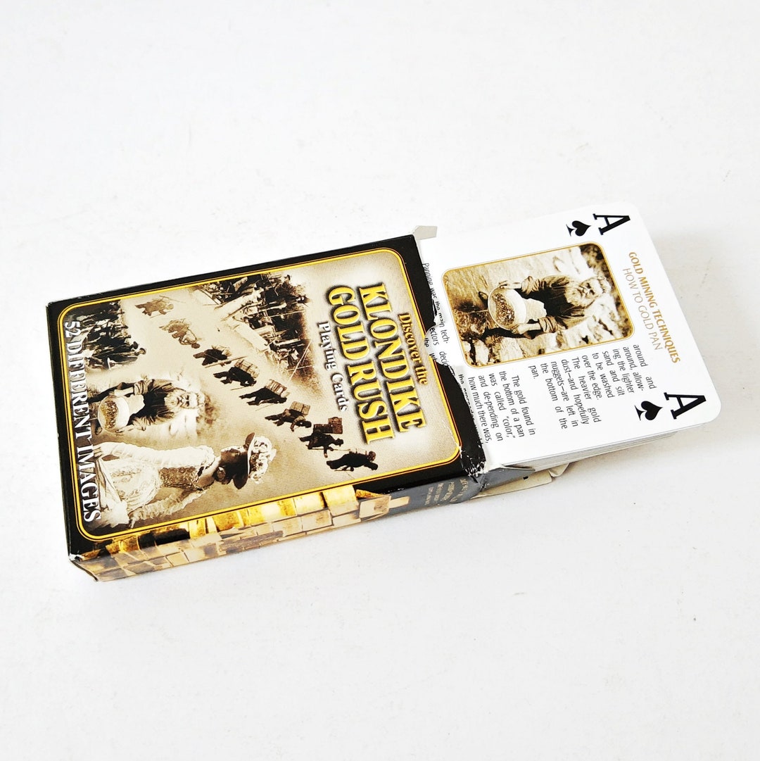 Klondike Gold Rush, Deck Playing Cards, Features 52 Different Images ...
