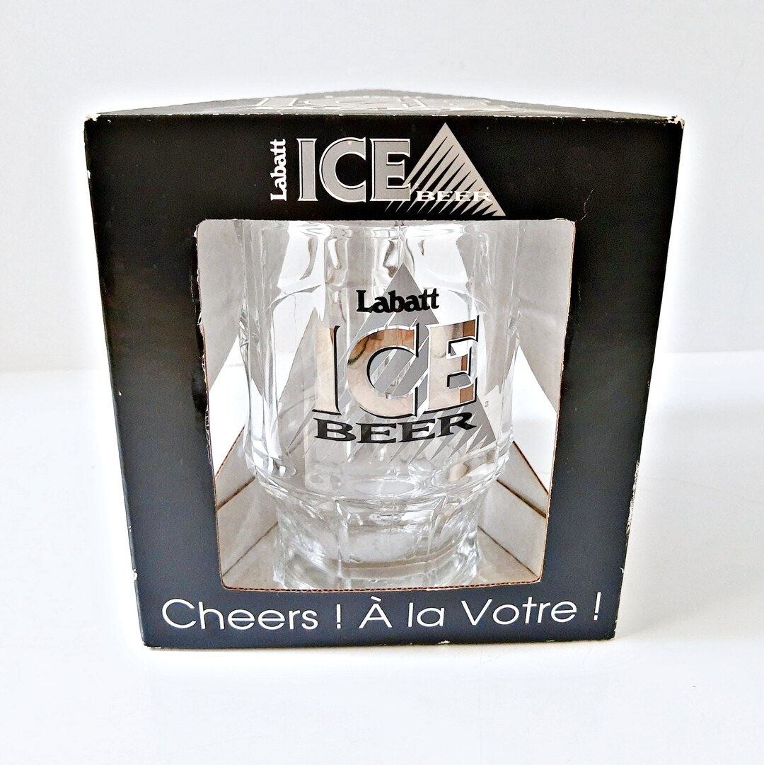 Labatt Ice Beer Mug, Crystal Glass, Made in Germany, Designs ...