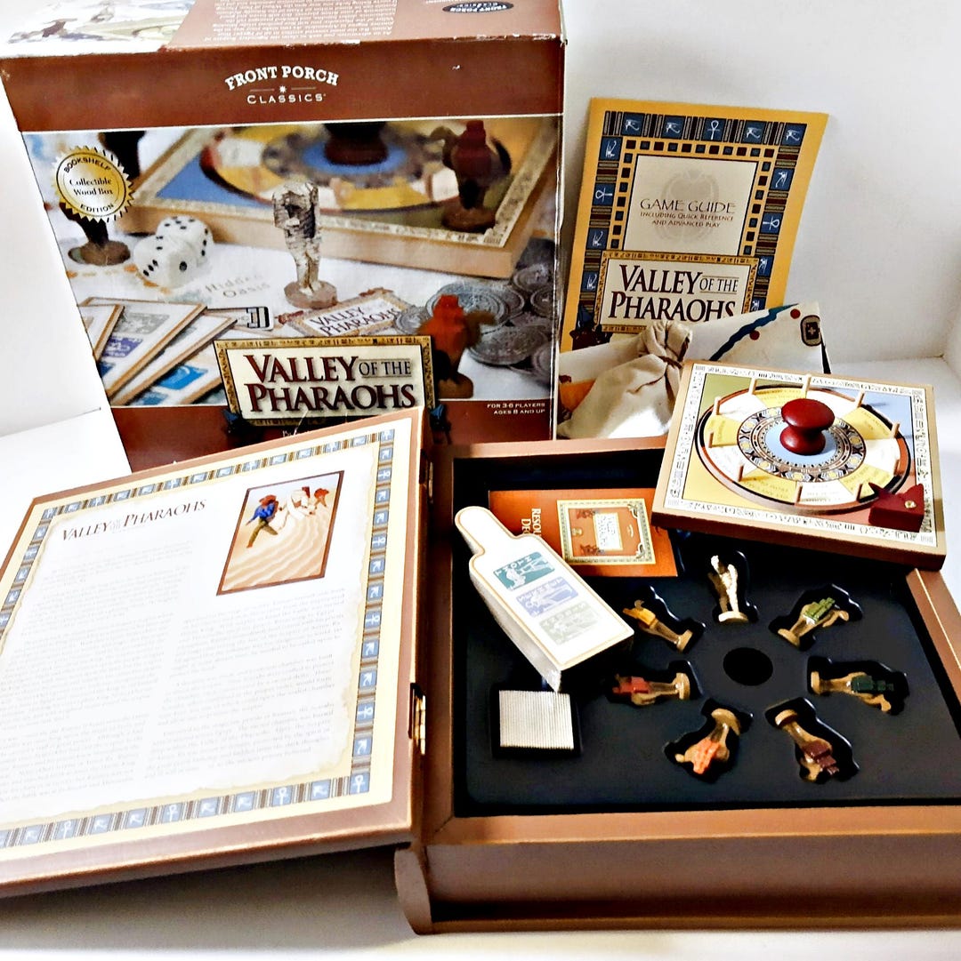 Valley of the Pharaohs Bookshelf Edition by Front Porch Classics Board ...