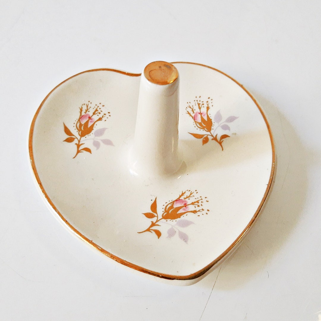 Lord Nelson China Ring Holder Dish, Vintage Ring Tree, Ring Earring ...