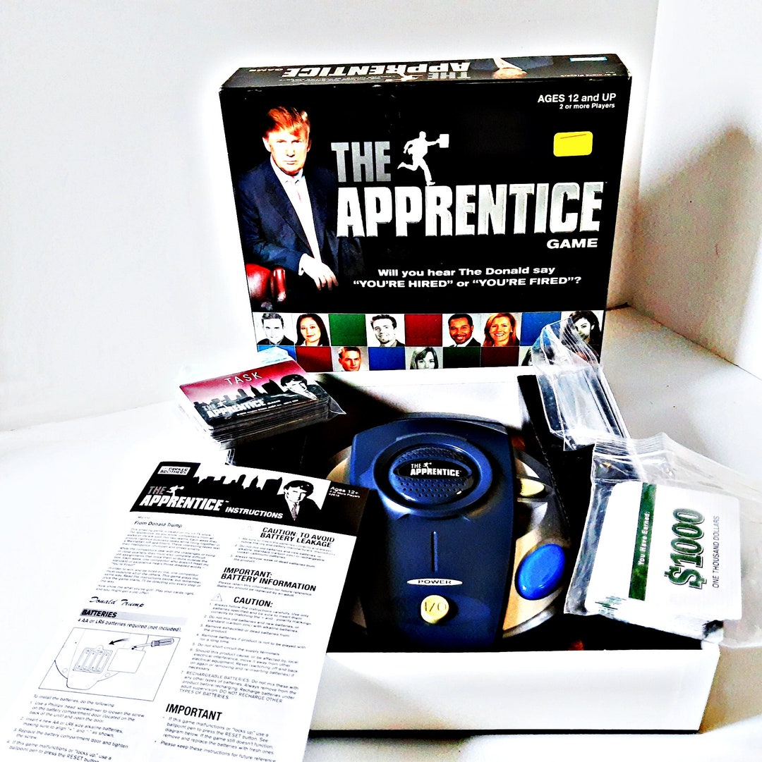 The Apprentice Game, Donald Trump Voice, You're Hired, You're Fired ...