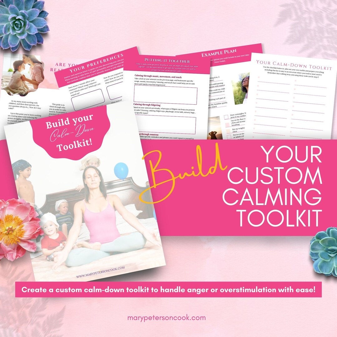 Calm Down Choices | Coping Skills | Self Regulation | Calming ...