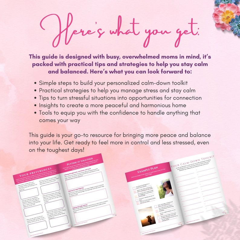 Calm Down Choices Coping Skills Self Regulation Calming Strategies ...