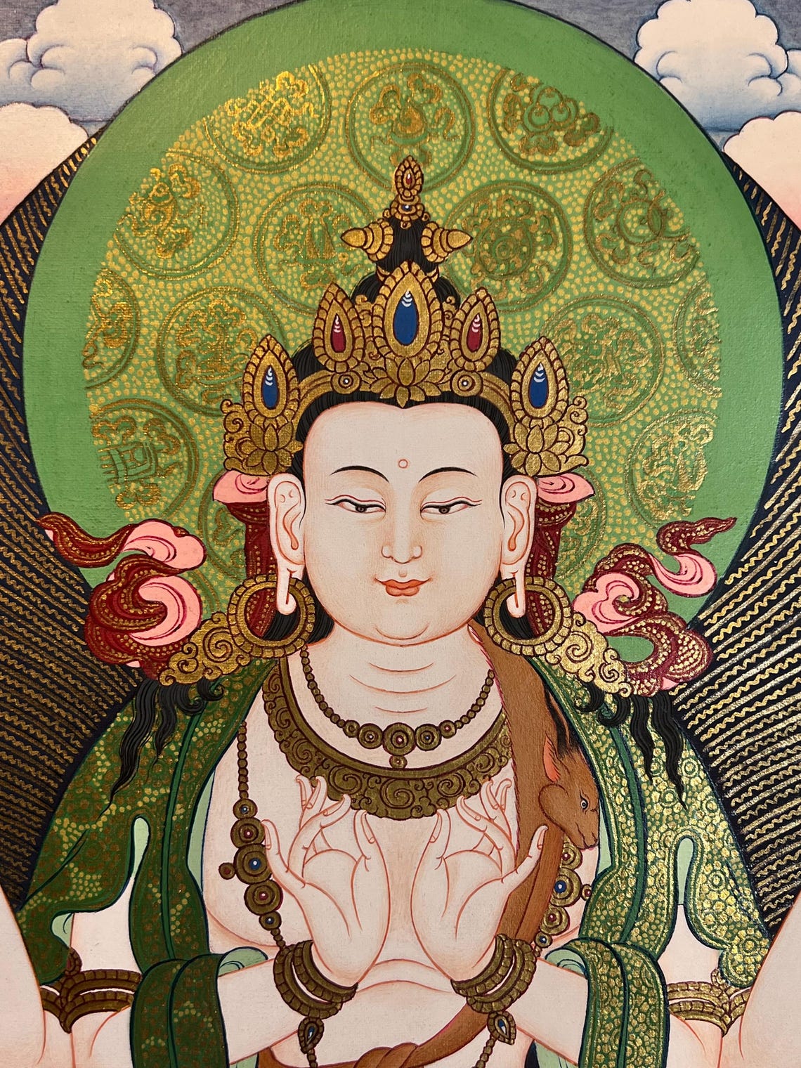 Standing Four-armed Avalokiteshvara - Etsy