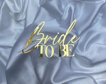 Bridal Shower bride to Be Cake Topper - Etsy