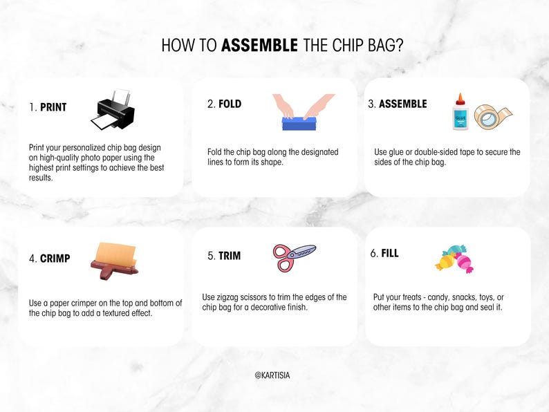 Unicorn Chip Bag Wrapper Template. Birthday Party Favors Printable ...