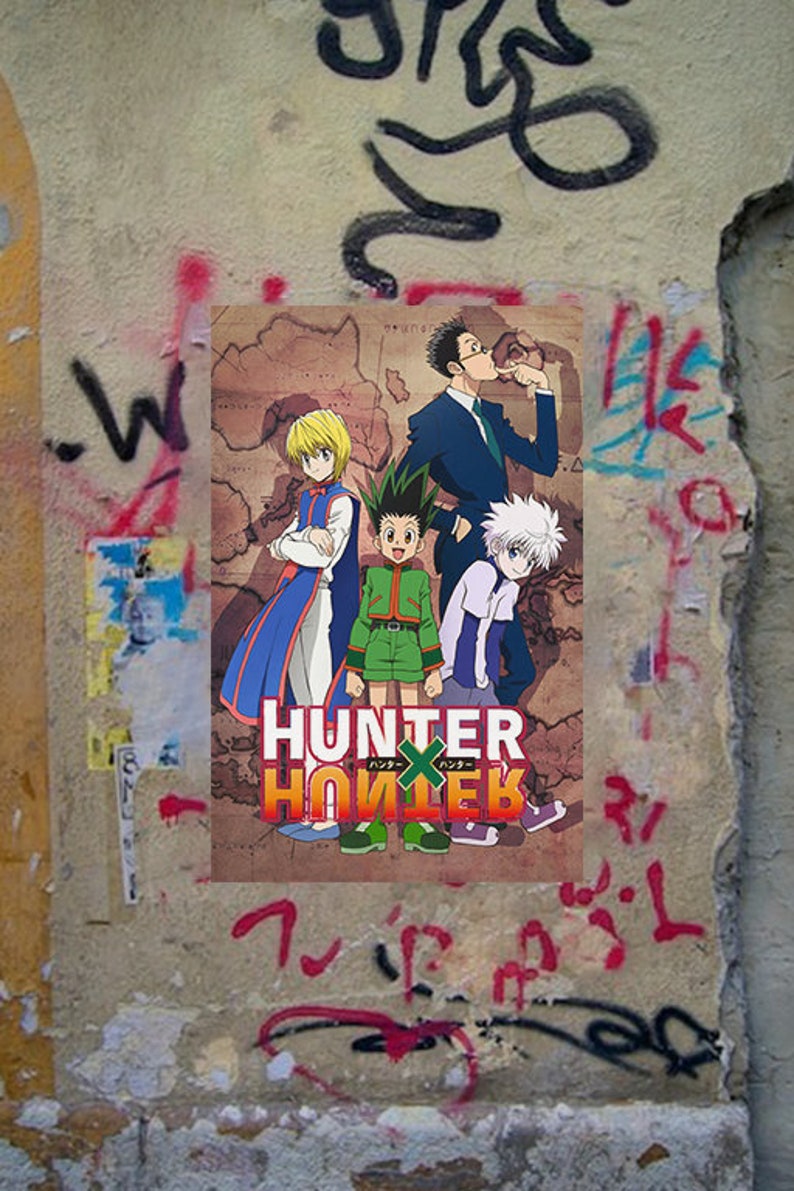 Hunter X Hunter Gon Freecss Premium Gloss Poster Anime Wall Art TV Show ...