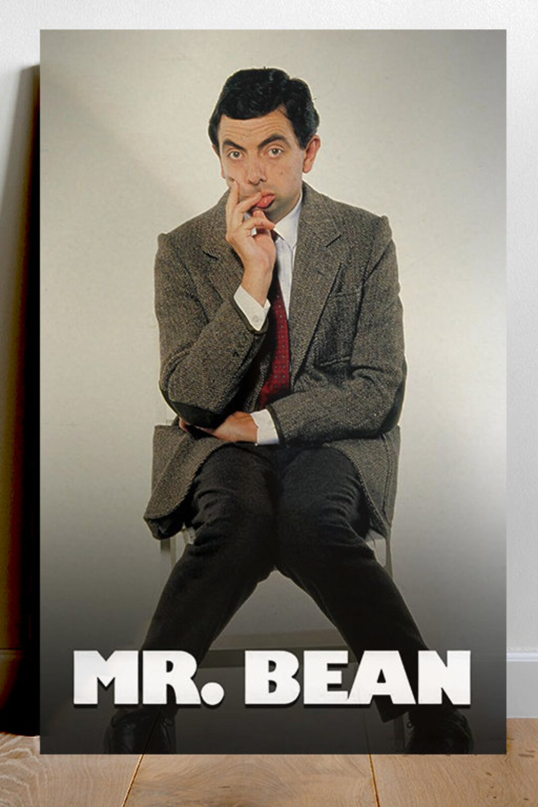 Mr. Bean Rowan Atkinson Vintage TV Show Poster Gloss Design Funny Art ...