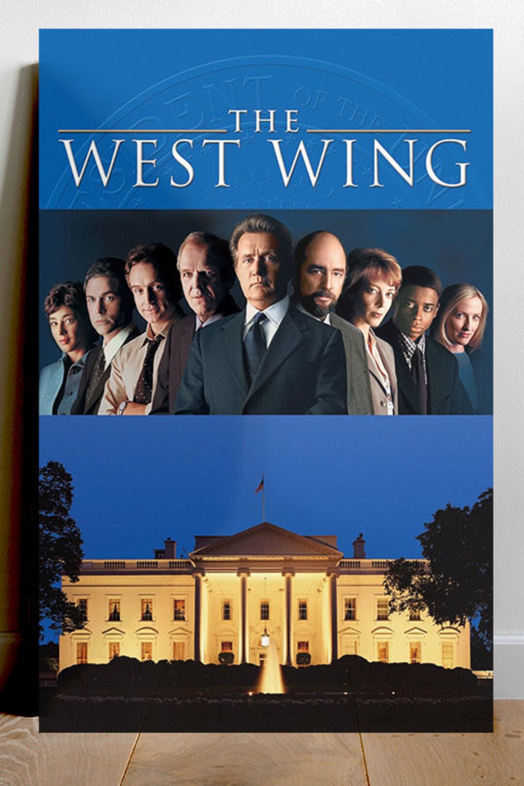 The West Wing Bartlet Sheen Premium Gloss Poster TV Show Design Unique ...