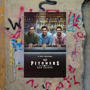 TVF Pitchers Dhruv Sehgal Gloss Poster TV Show Merchandise Quirky TVF ...