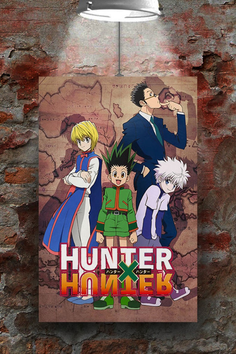 Hunter X Hunter Gon Freecss Premium Gloss Poster Anime Wall Art TV Show ...