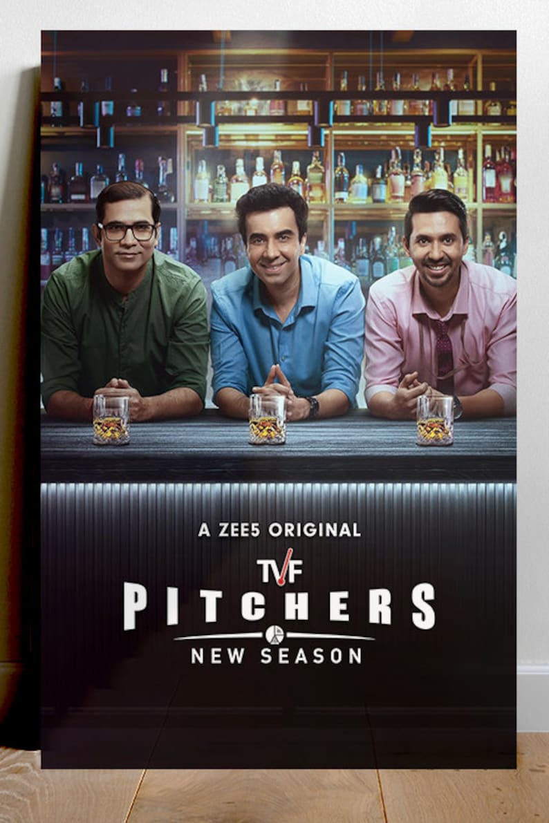 TVF Pitchers Dhruv Sehgal Gloss Poster TV Show Merchandise Quirky TVF ...