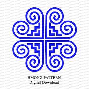 Hmong Pattern Design: Digital PNG Files for DIY Crafts (digital ...