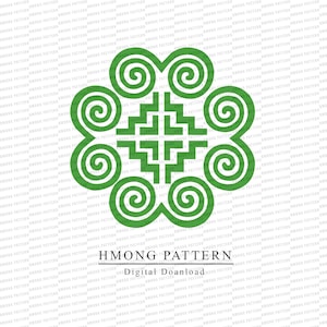Hmong Design: Digital Pattern Files for DIY Crafts (PNG & PDF) - Etsy