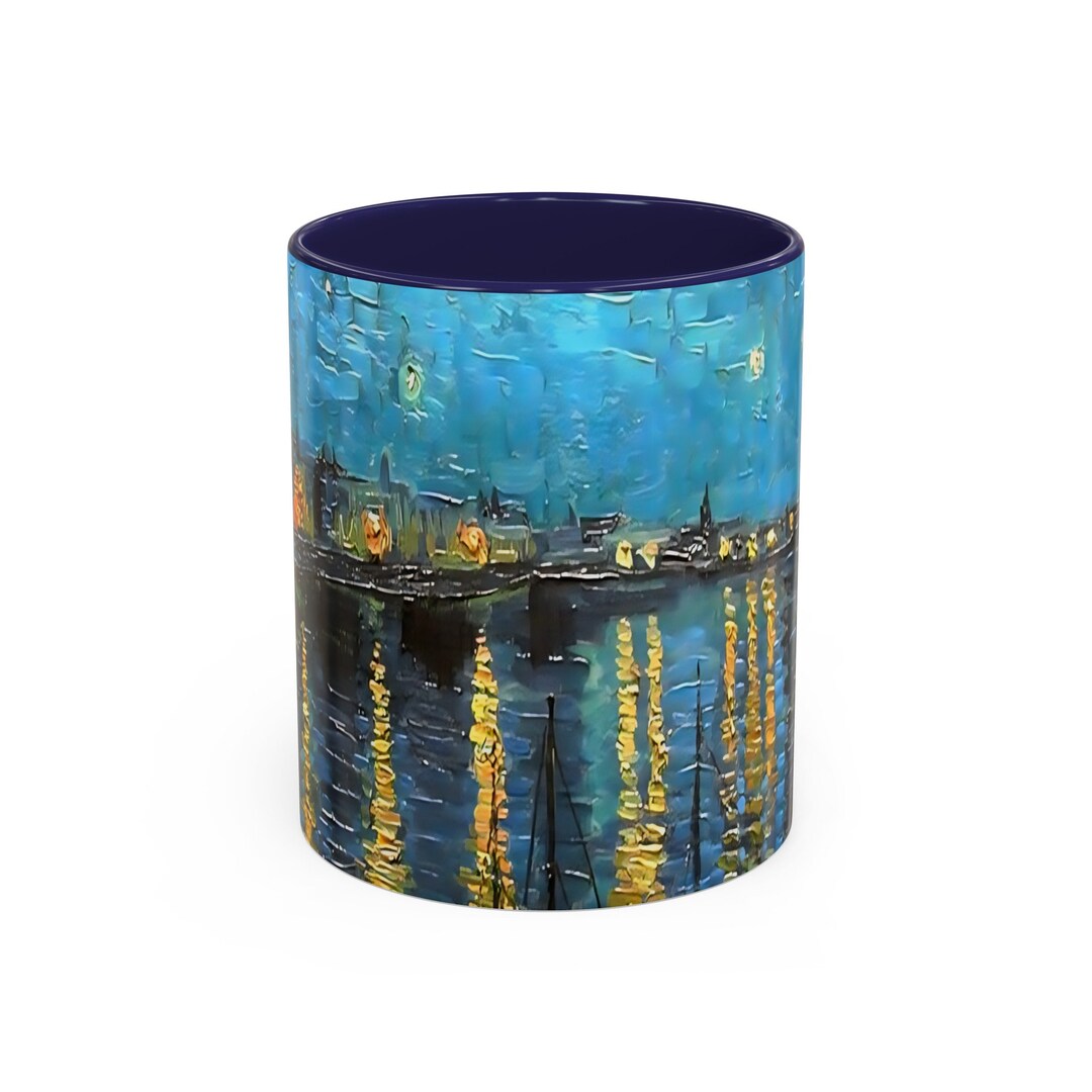 Starry Night Mug Starry Night Coffee Mug ceramic Van Gogh Mug Van Gogh ...