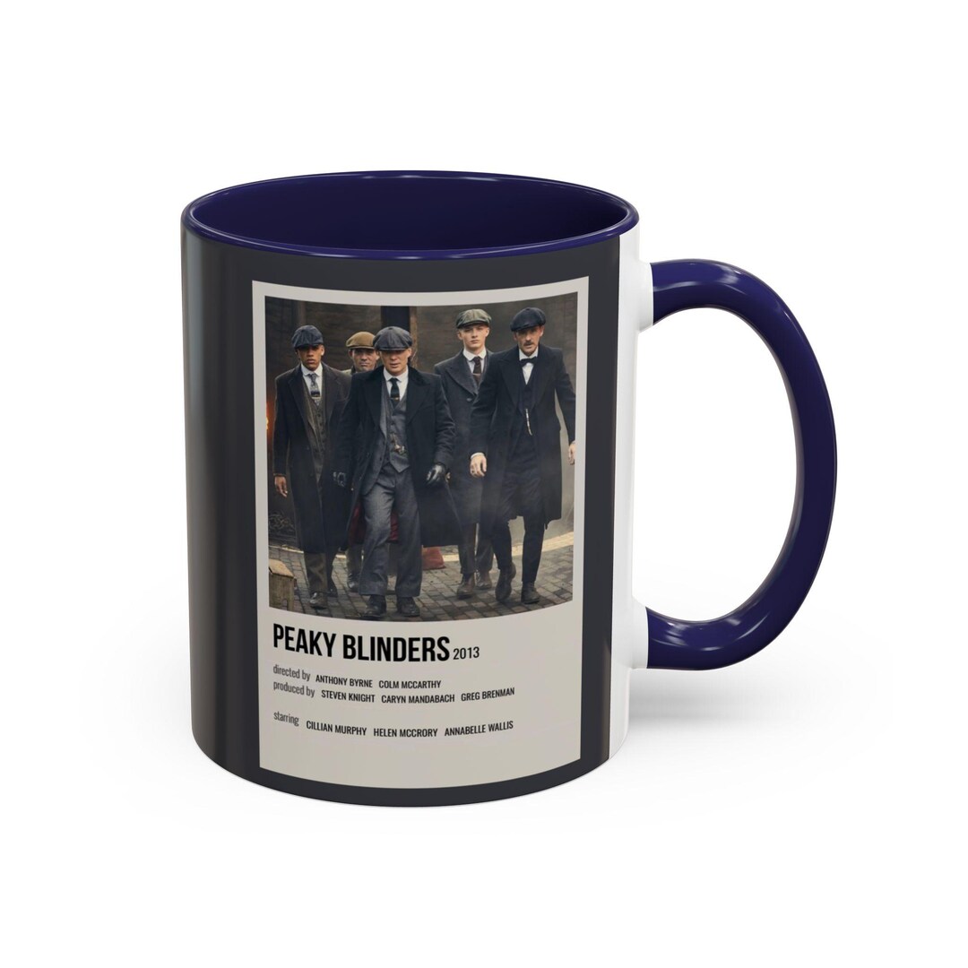 Peaky Blinders Series Poster, Vintage TV Show Cup, Gangster Drama Gift ...