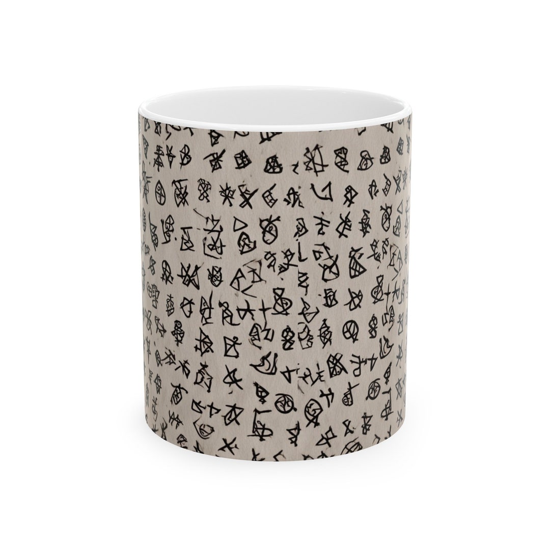 Nordic Runes: Authentic Rune Words for Coffee Mug, Protection ...