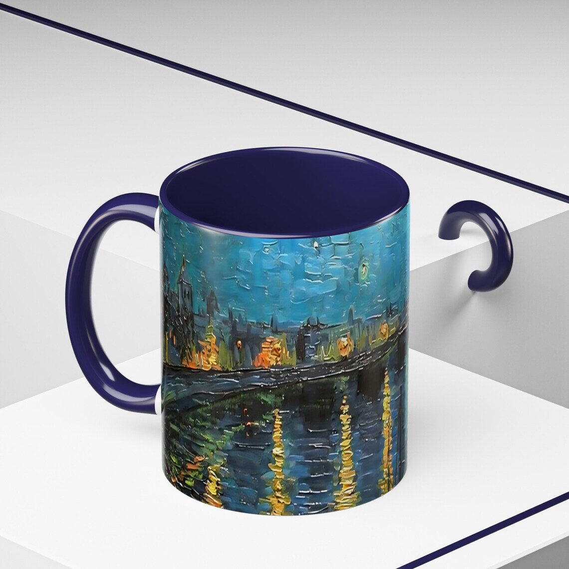 Starry Night Mug Starry Night Coffee Mug ceramic Van Gogh Mug Van Gogh ...