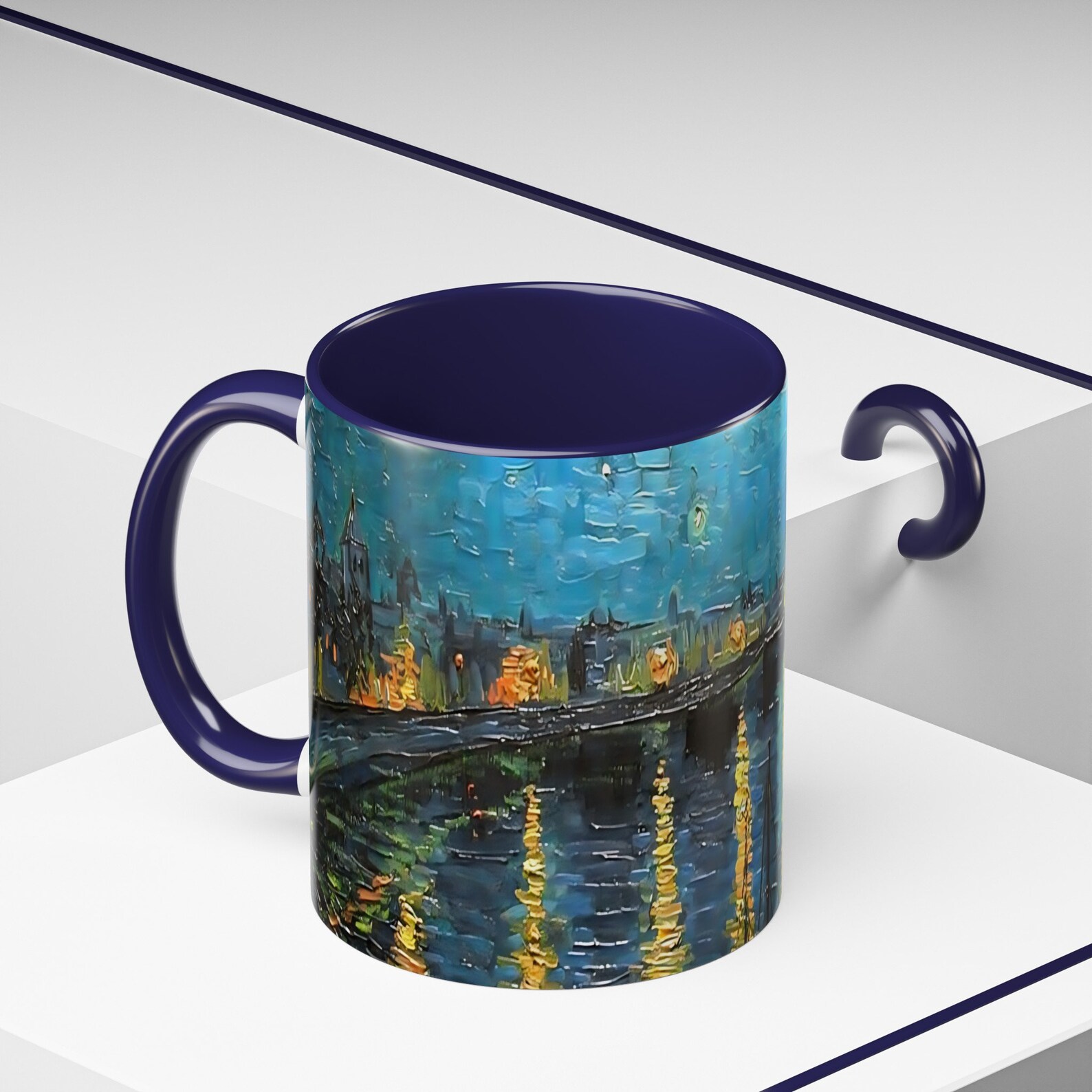 Starry Night Mug Starry Night Coffee Mug ceramic Van Gogh Mug Van Gogh ...