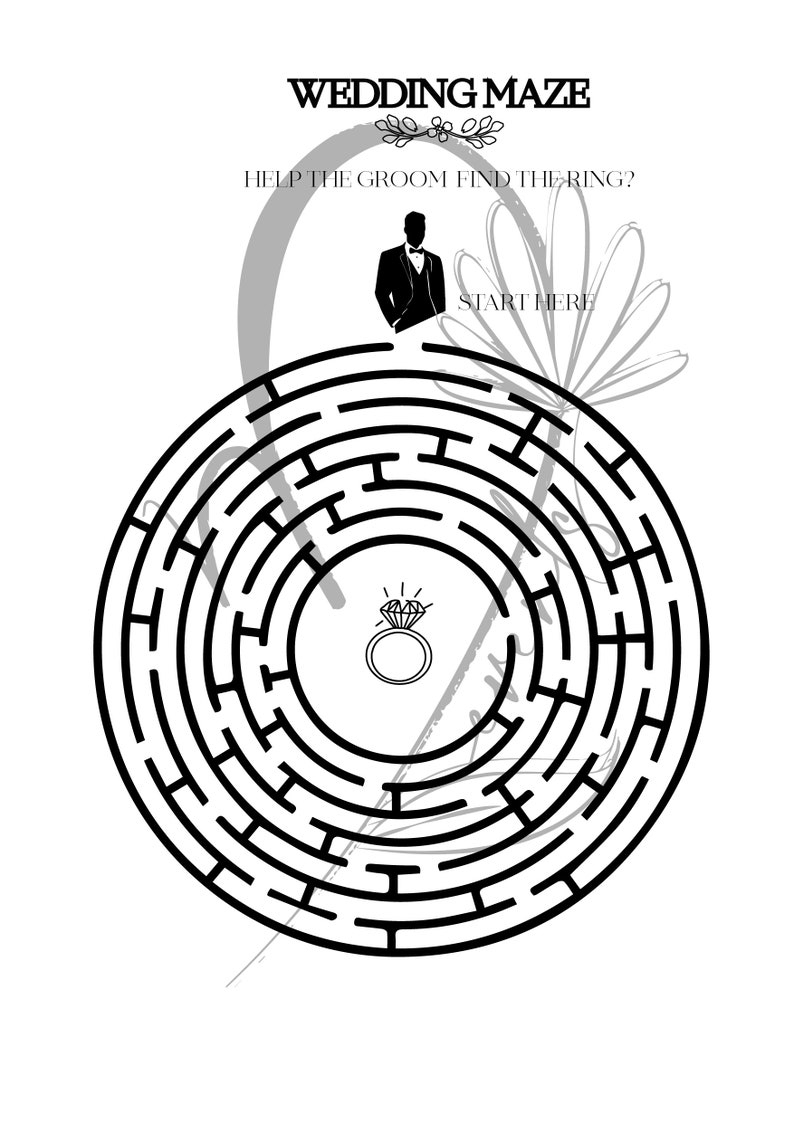 Wedding Children's Activity Pack - Etsy