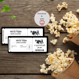 Movie Ticket for Deadpool and Wolverine Printable & Customizable - Etsy