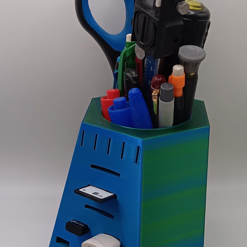 3d Printed Desk Organiser - Etsy