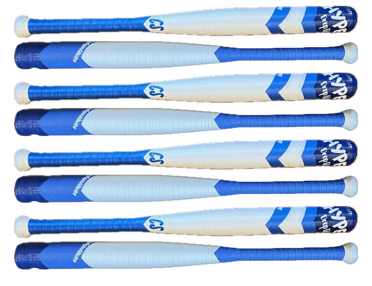 HYPE Fire('24 and '25), HYPE Ice, Custom Made Hype Plastic Baseball ...