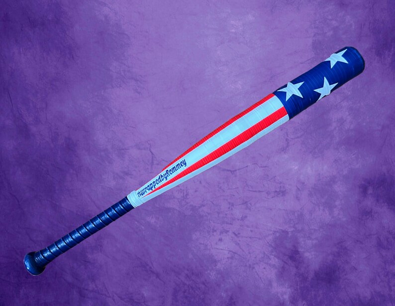 FLAG Bat - Custom Designed Plastic FLAG Baseball, Thin or Blitz Ball ...