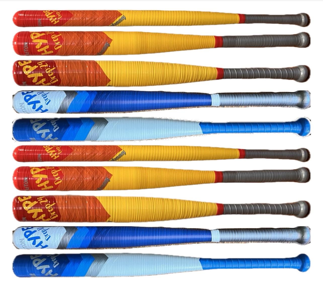 HYPE Fire('24 and '25), HYPE Ice, Custom Made Hype Plastic Baseball ...