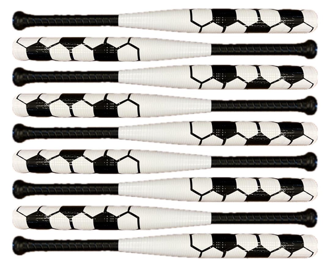 Soccer Bat - Custom Designed Plastic Bat Baseball, Thin or Blitz Ball ...