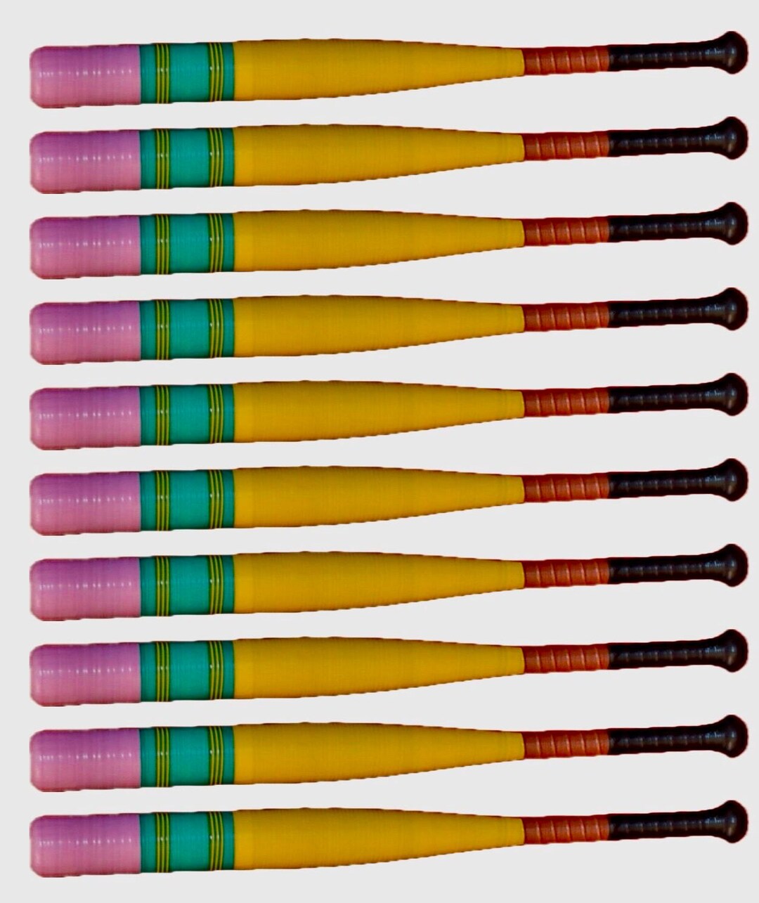 Pencil Bat - Custom Designed Plastic Baseball, Thin or Blitz Ball ...