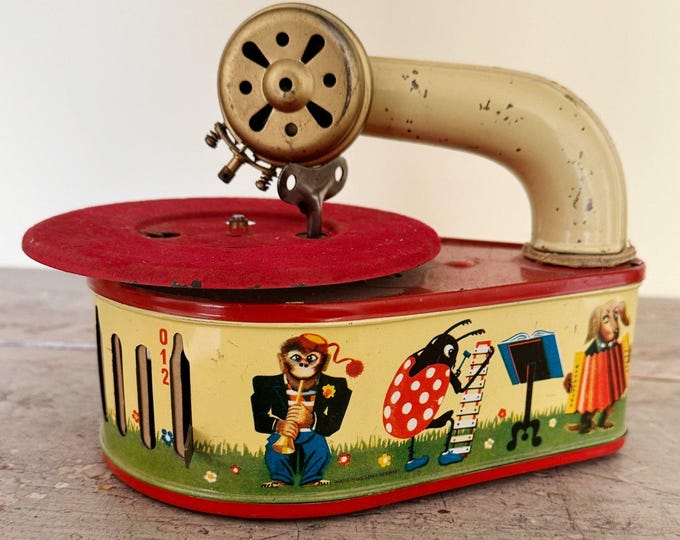 Vintage Pixie Phone Gama 54 Children's Record Player Collector Piece ...