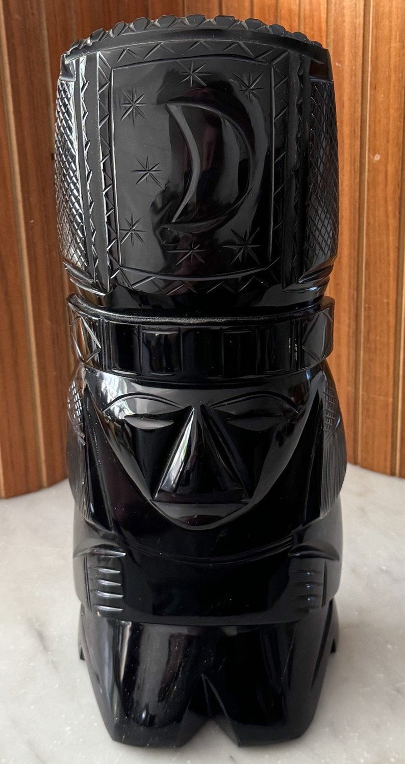 Gold Obsidian Aztec Mayan Figure Obsidian Mexico Sculpture 4200 Gram - Etsy