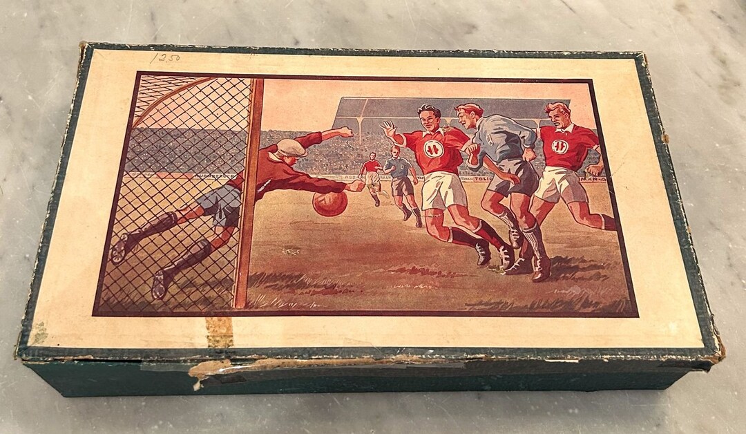 RETRO Tin Football Game From the 1960s Sweden - Etsy
