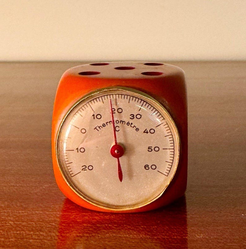 Retro Vintage Thermometer Bakelite 1930s 1940s - Etsy