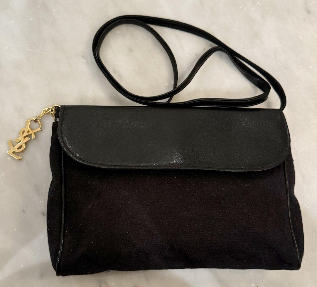 Authentic VINTAGE YSL Bag Yves Saint Laurent 80s Bag - Etsy
