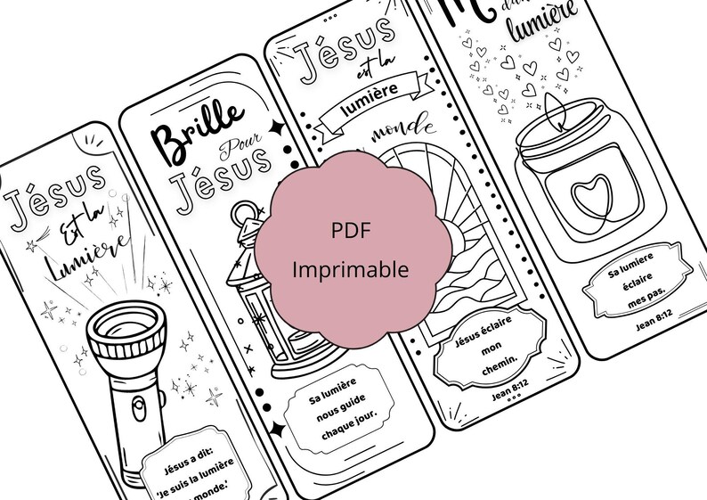 Bible Bookmarks | Christian Verse | Sunday School | Children's Activity ...