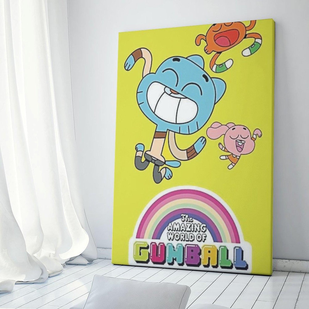 Monde Incroyable De Gumball Posters Canvas Paintings Home Decor ...