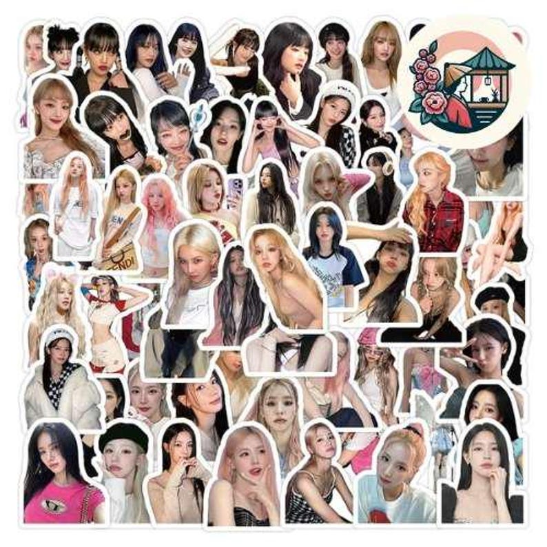 Kpop Idol Sticker Collage - Etsy
