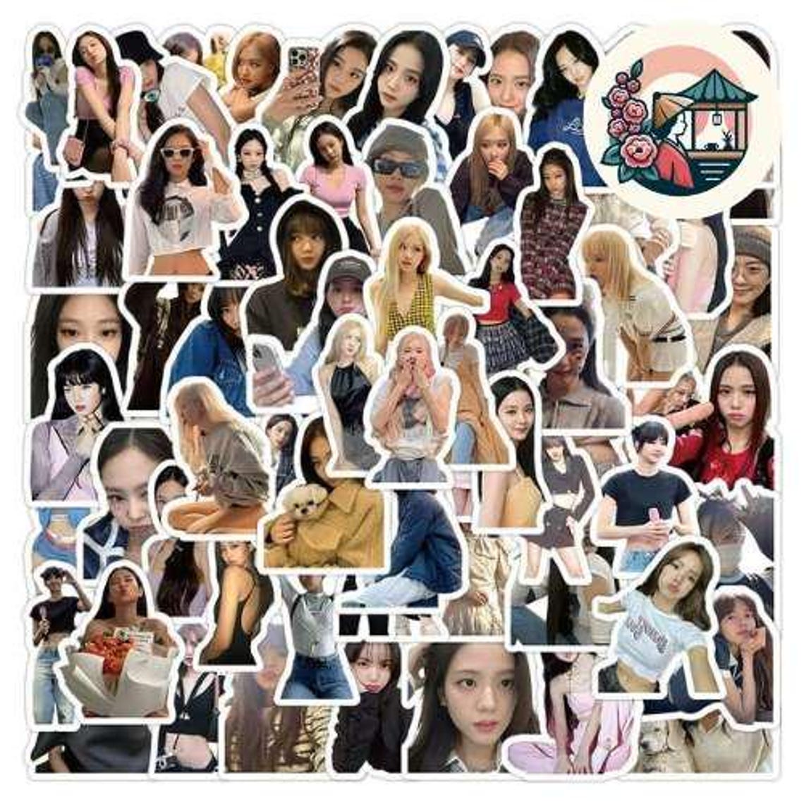 Kpop Idol Sticker Collage - Etsy