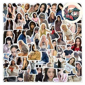 Kpop Idol Sticker Collage - Etsy