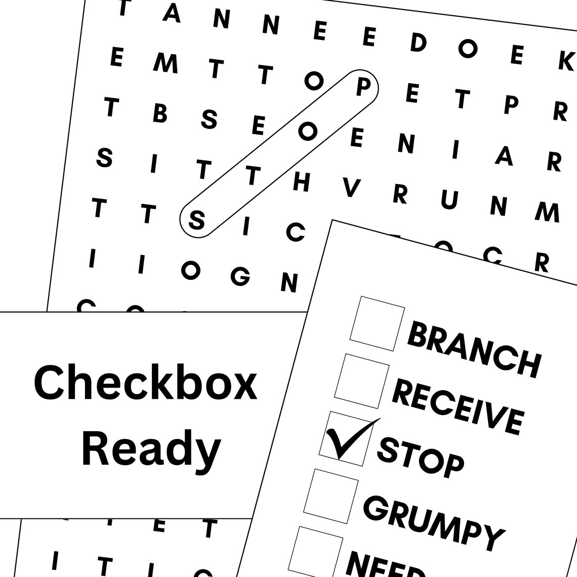 Simple Random Word Search Puzzle Series 2 by Relaxingfungame - Etsy