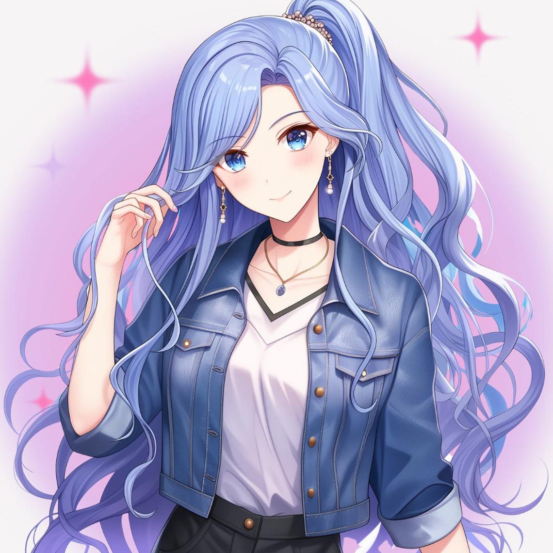 Custom PFP PFP Anime Commission Profile Icon Avatar PFP for Twitch ...