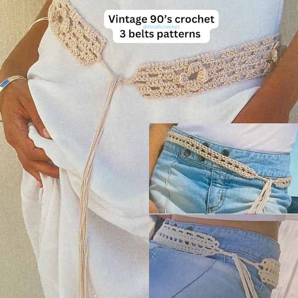 Crochet Belt - Etsy