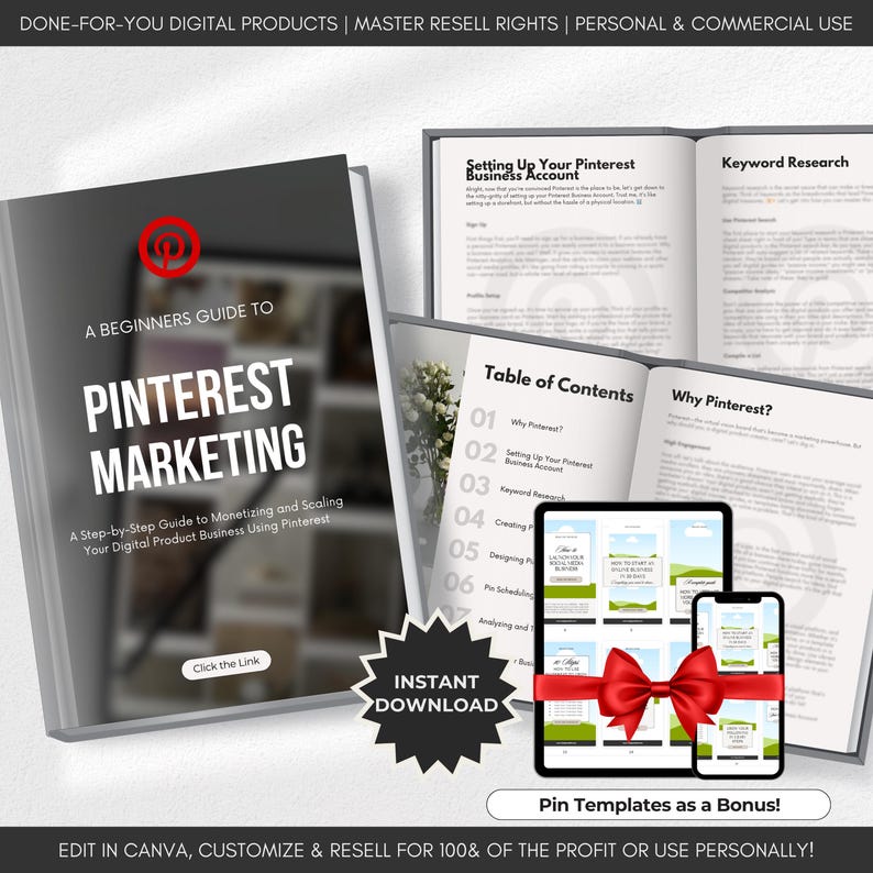 Beginner's Guide to Pinterest Marketing | Step-by-step PLR MRR Done for ...
