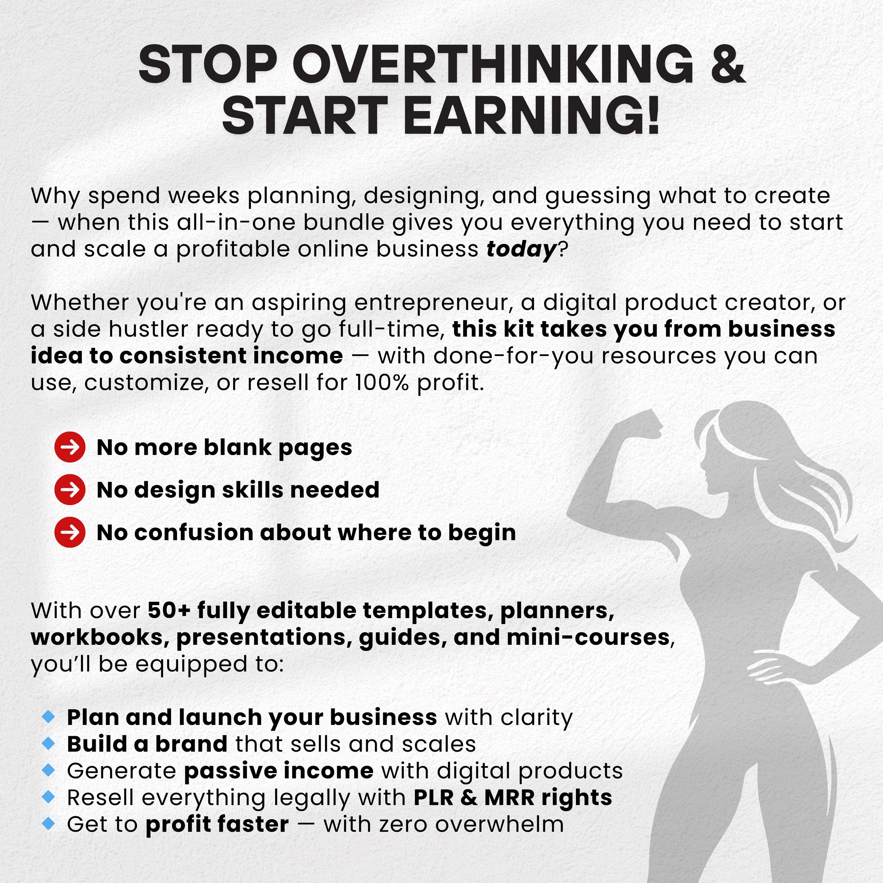 Business Launch Kit | Digital Marketing Resell Bundle MRR PLR, Launch ...